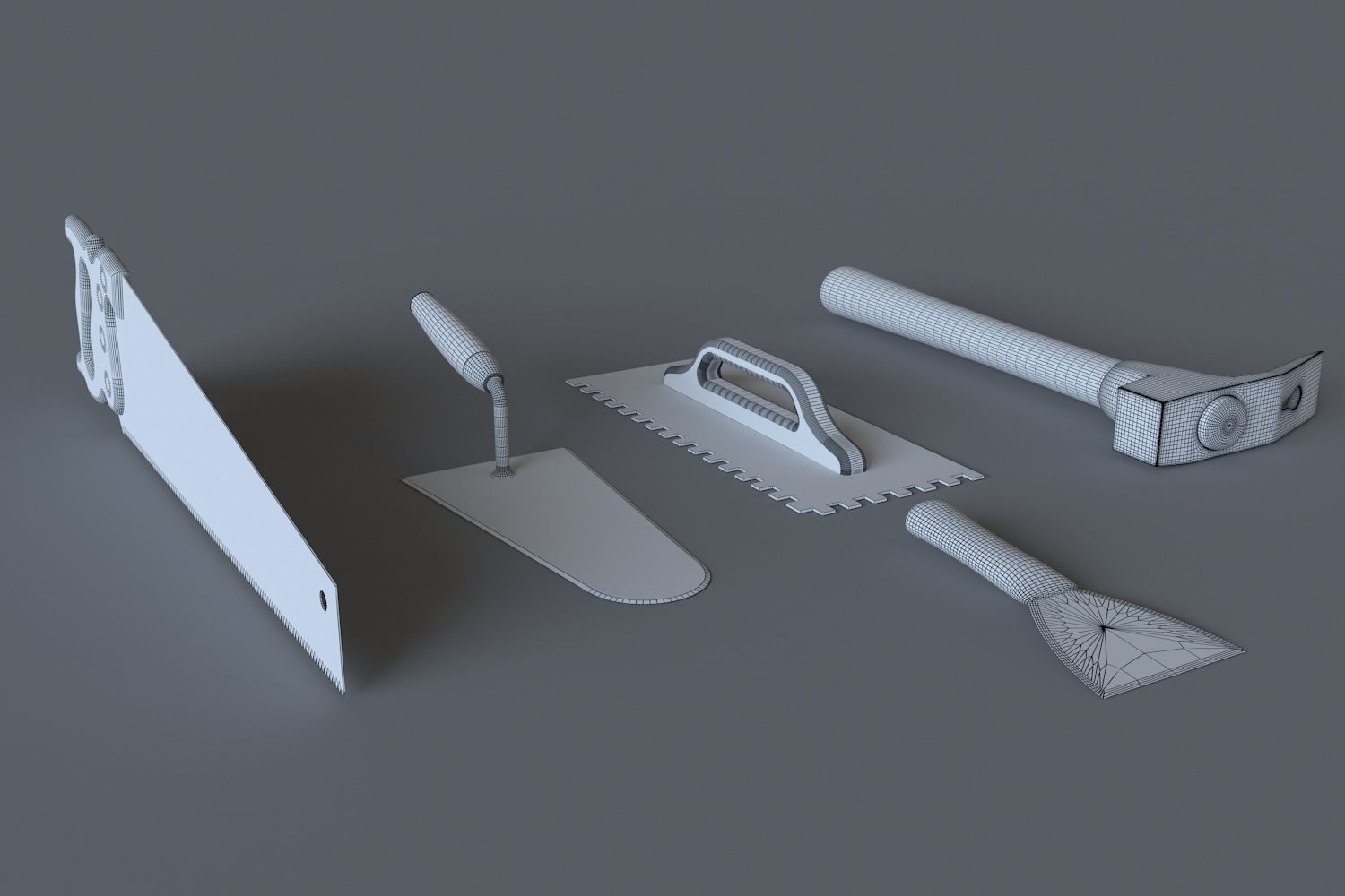 Hand Tools 1 3D model | CGTrader