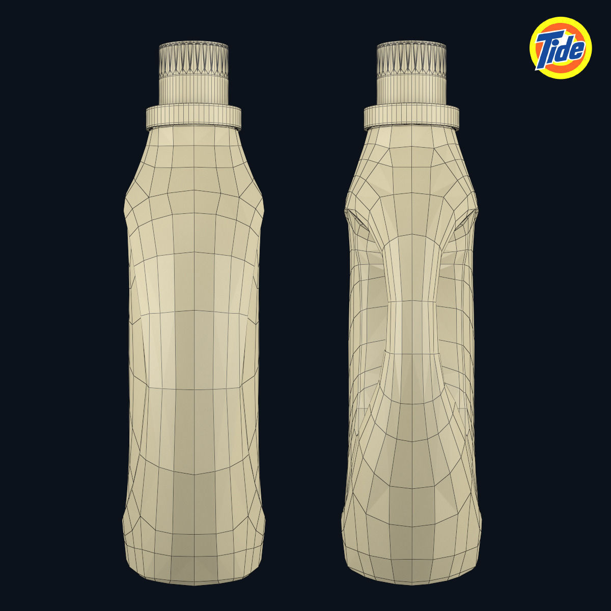 Tide Bottle 1 3D model | CGTrader