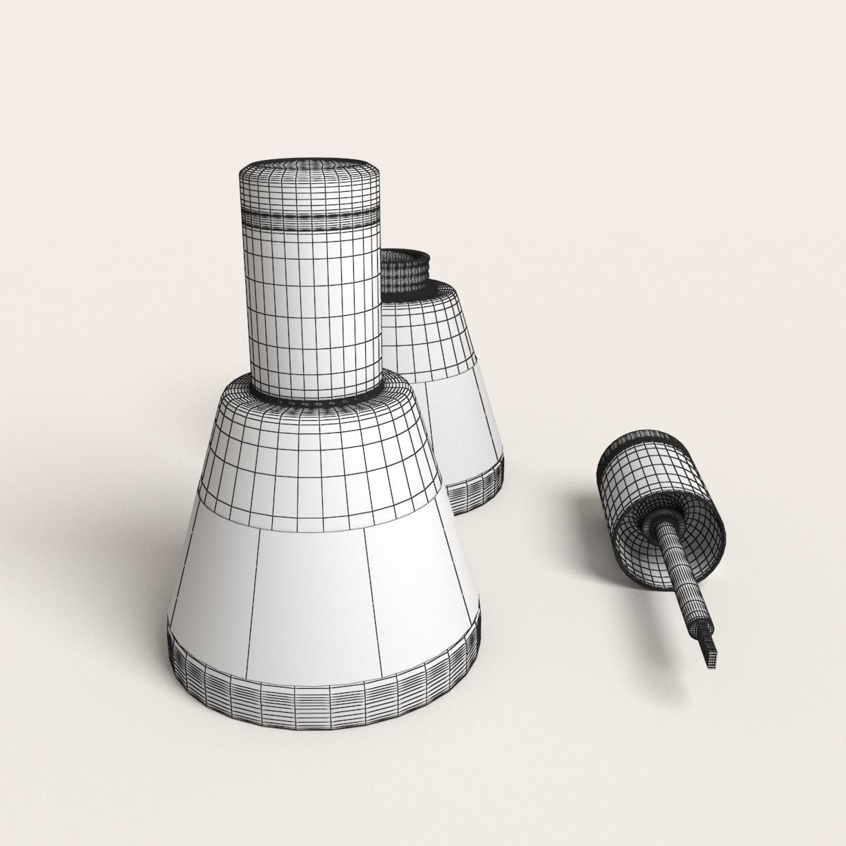 Glossy Nail Polish 3D model | CGTrader
