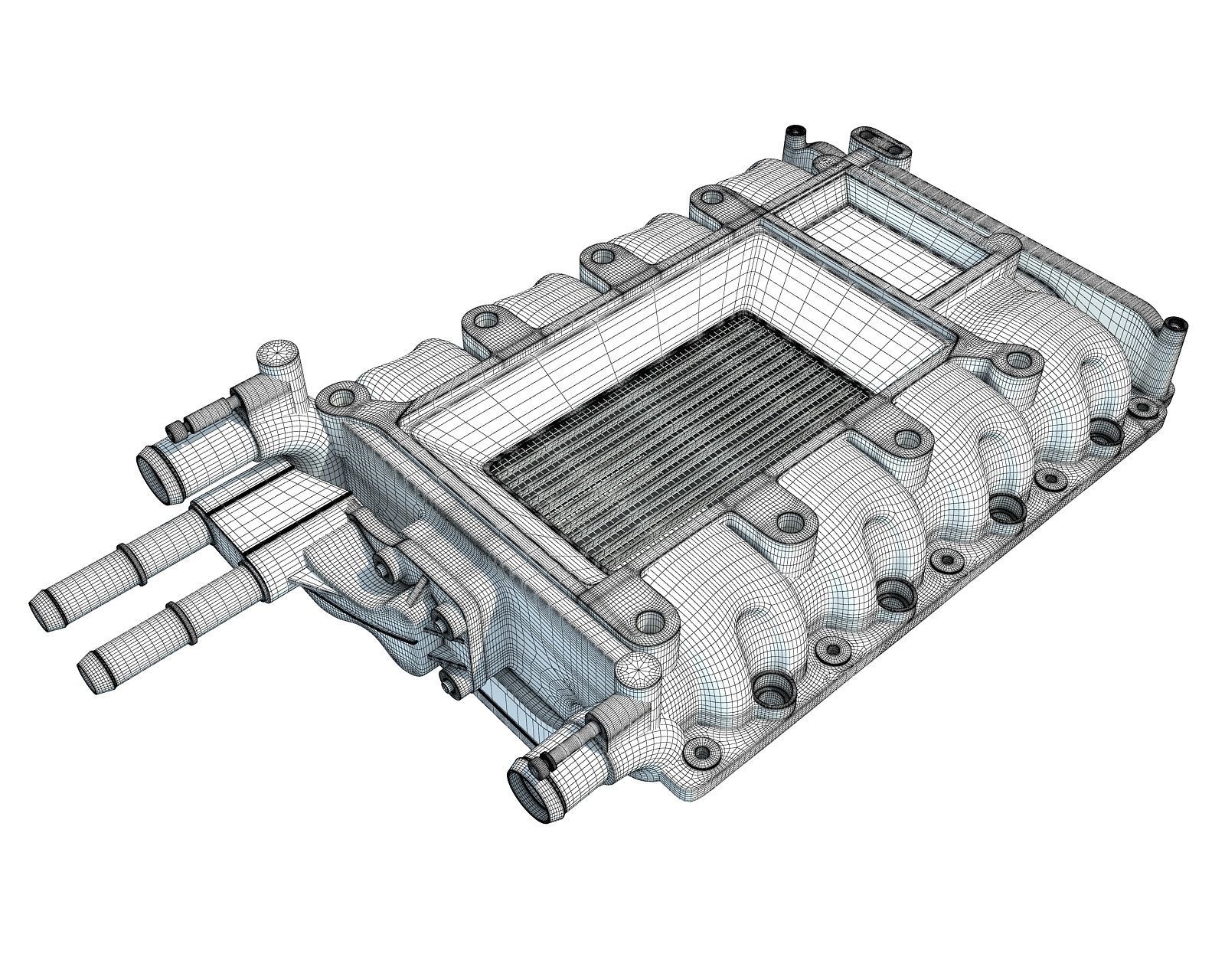 Engine Intake Manifold 3D model | CGTrader