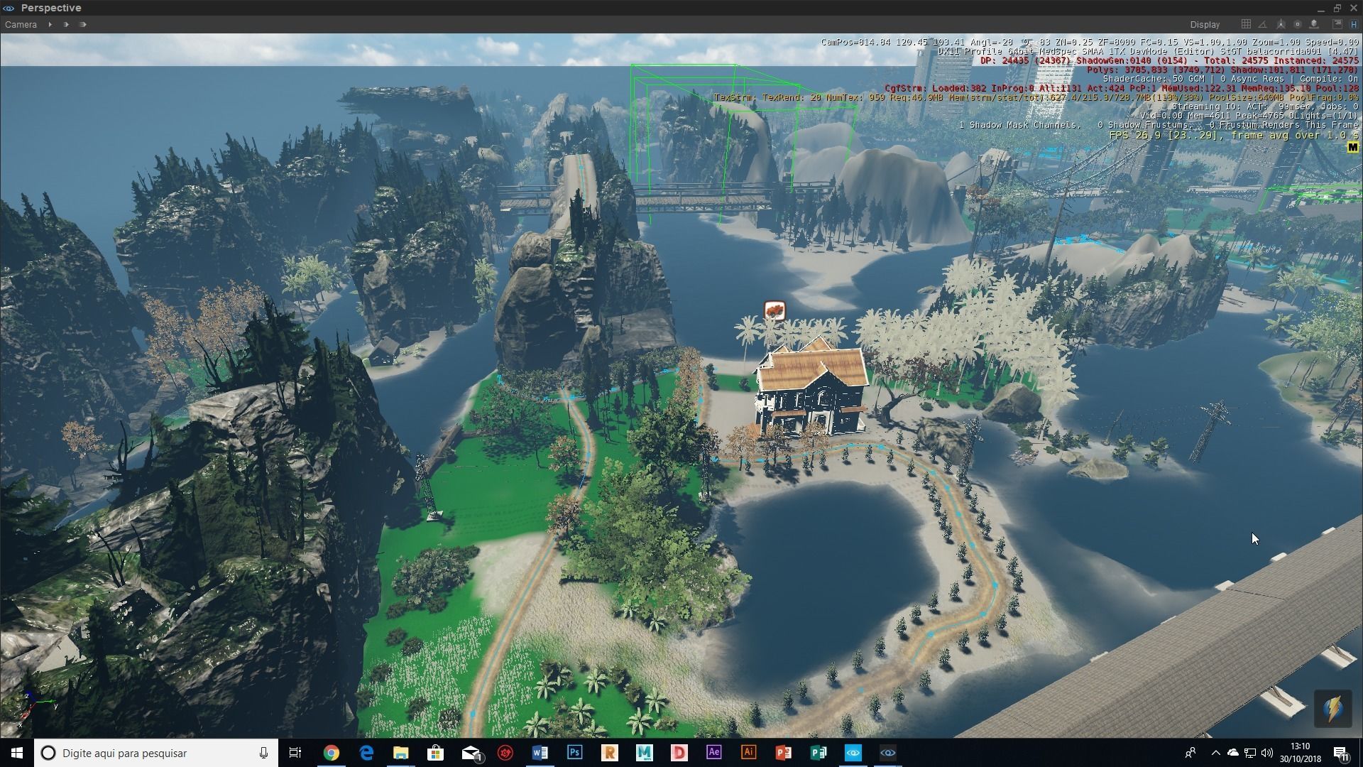 landscape Natureza CryEngine 5 3 3D model animated | CGTrader
