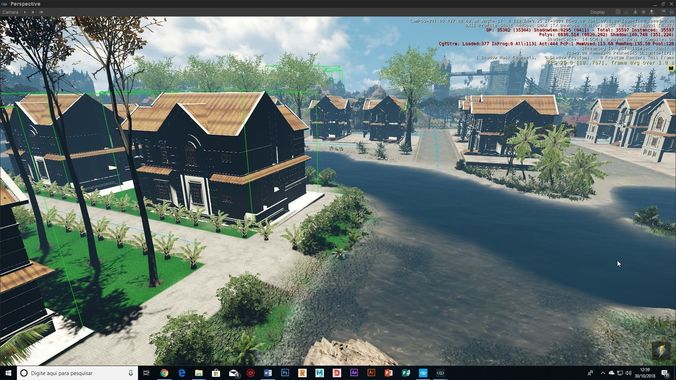 landscape Natureza CryEngine 5 3 3D model animated | CGTrader