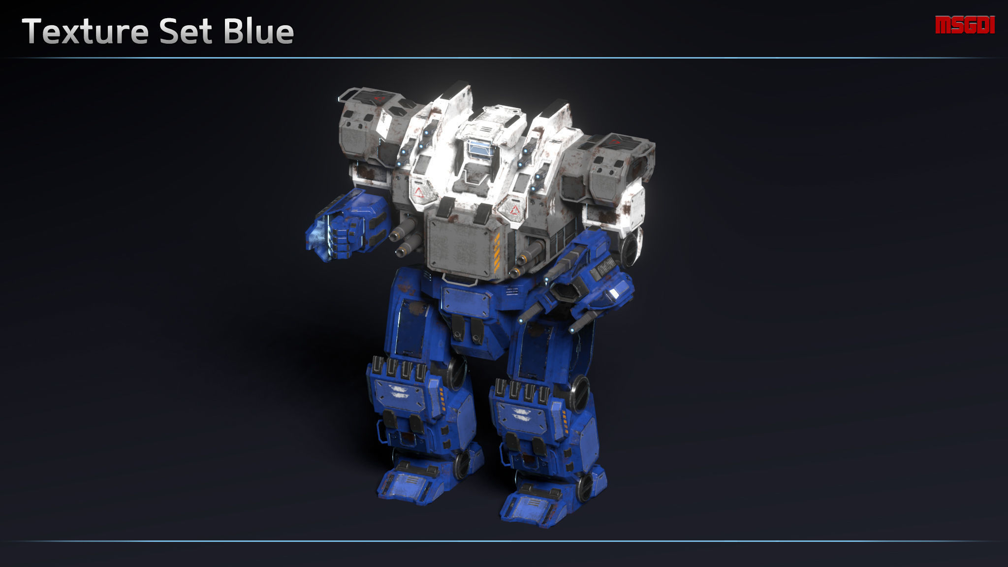 3D model Assault Mech Fury VR / AR / low-poly rigged animated | CGTrader