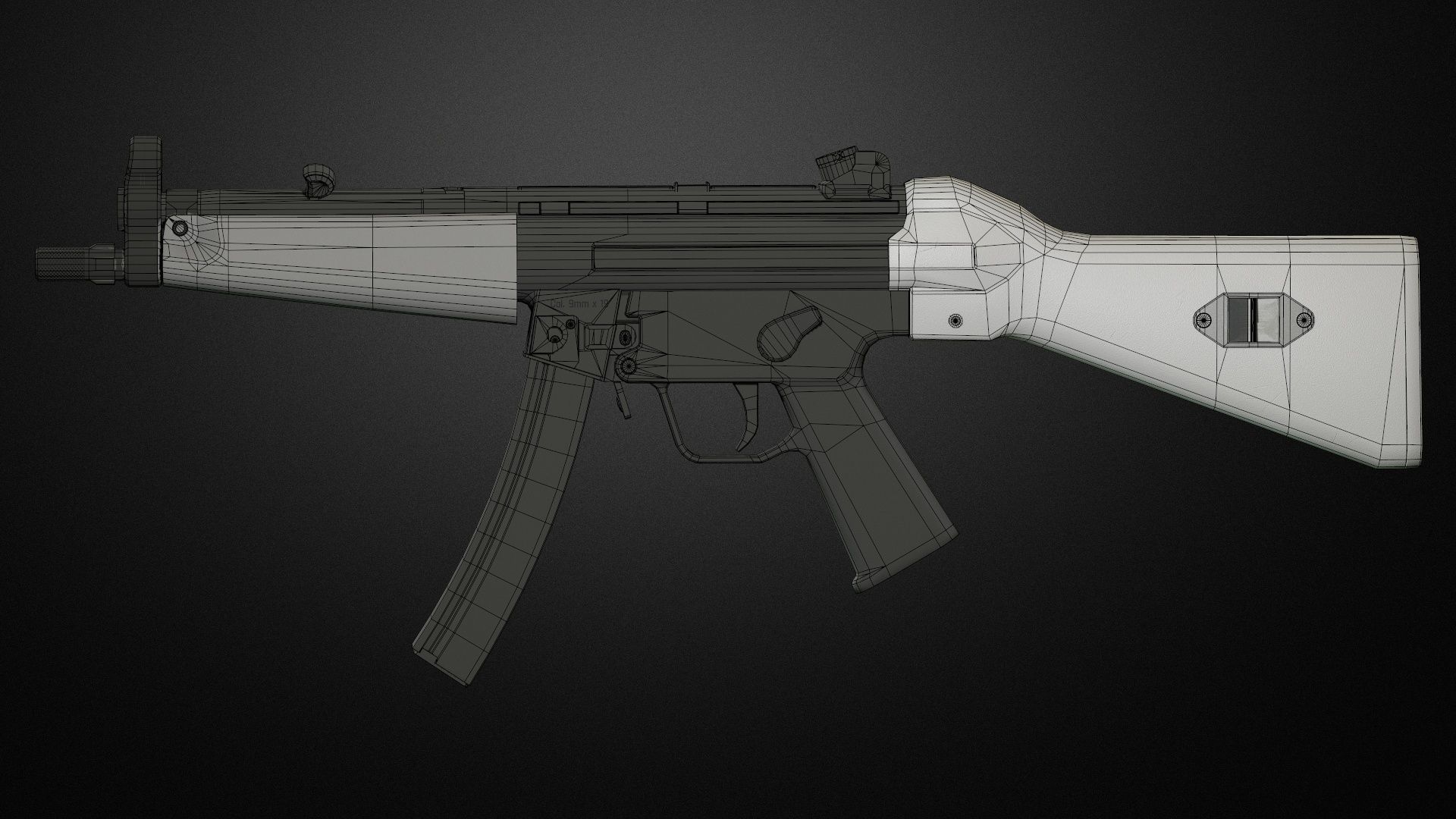 3D model MP5 SMG VR / AR / low-poly rigged | CGTrader