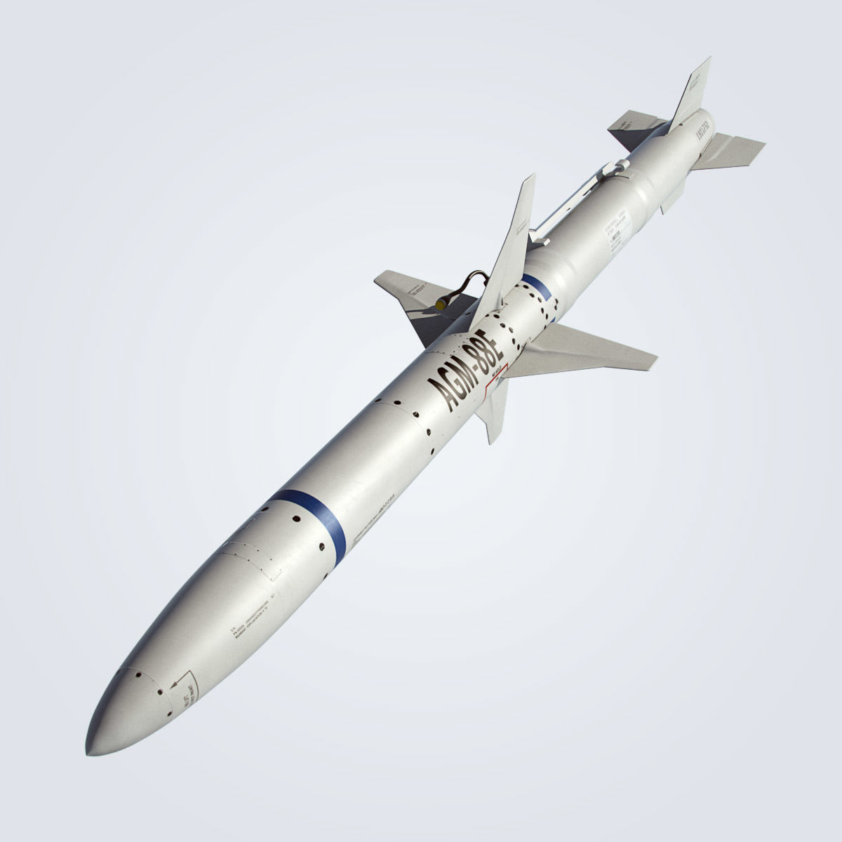 AGM-88 Sharm 3D model | CGTrader