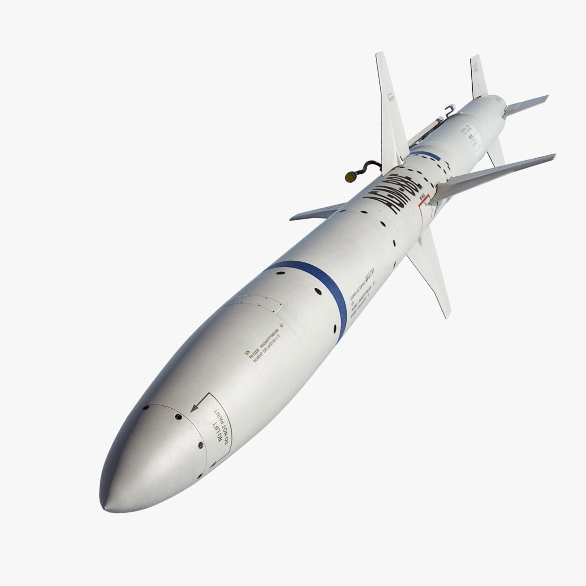 AGM-88 Sharm 3D model | CGTrader
