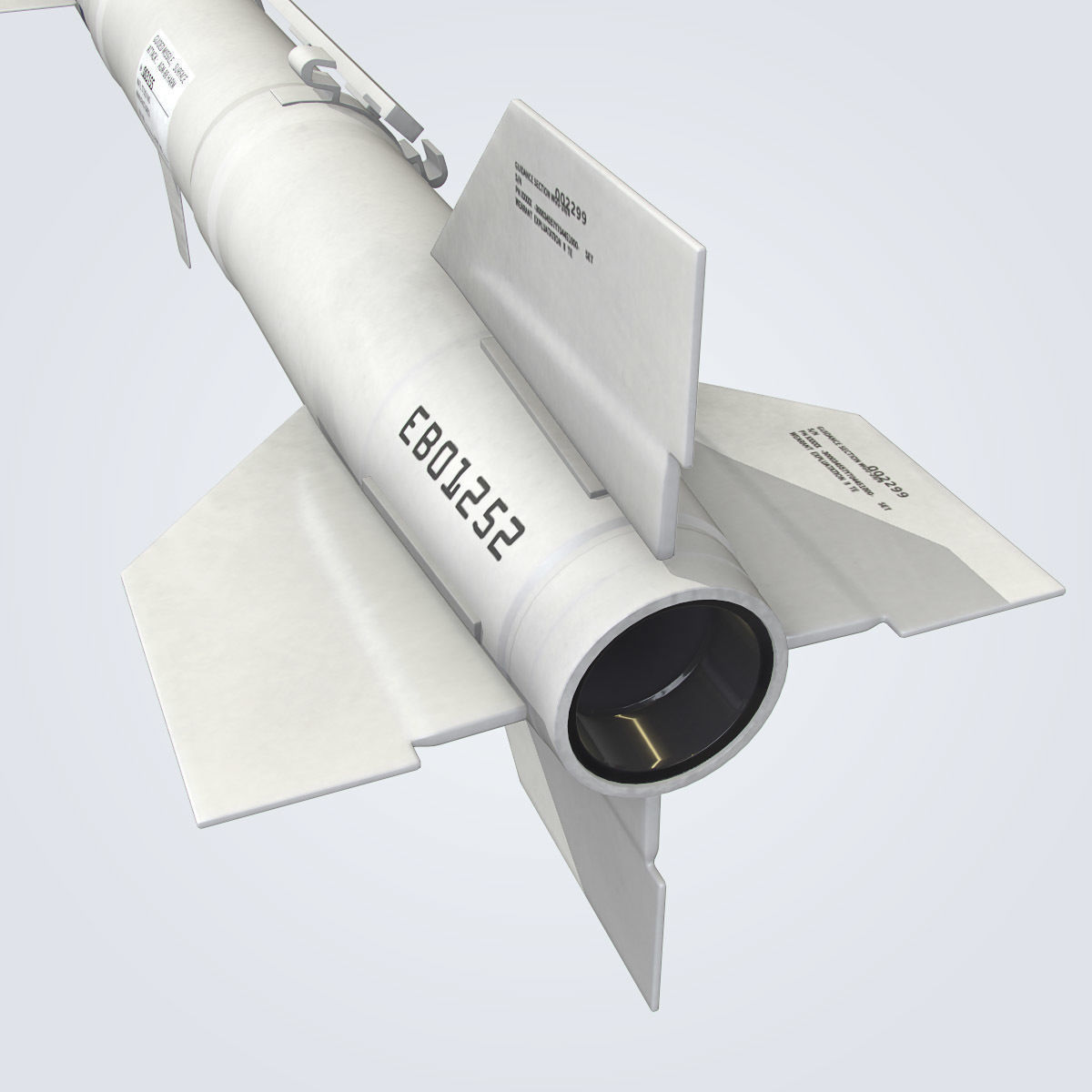 AGM-88 Sharm 3D model | CGTrader