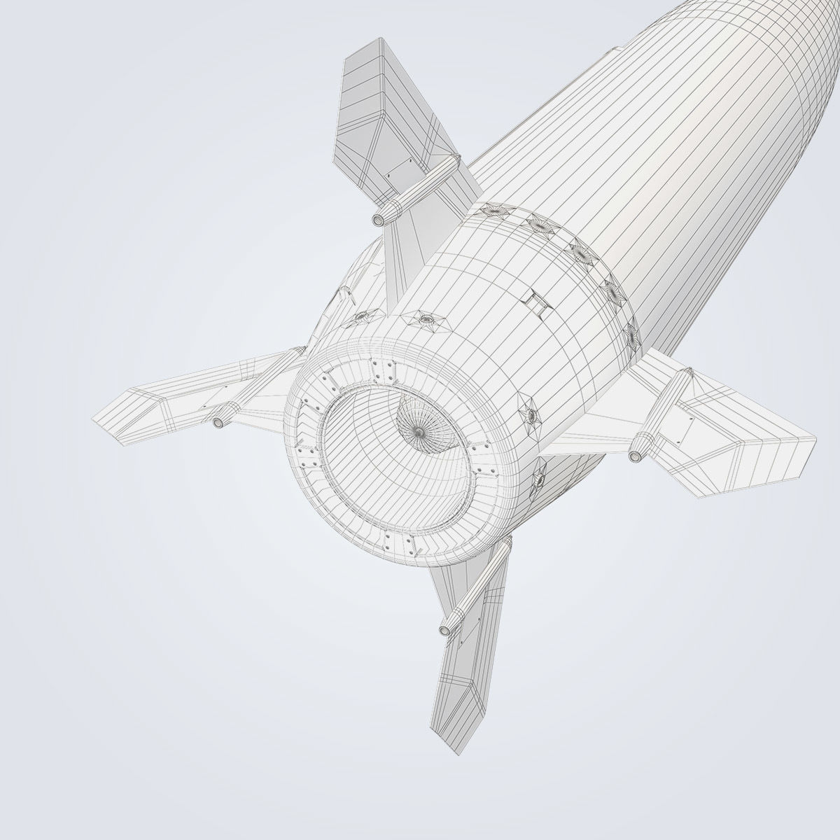 MGM-140M ATACMS 3D model | CGTrader