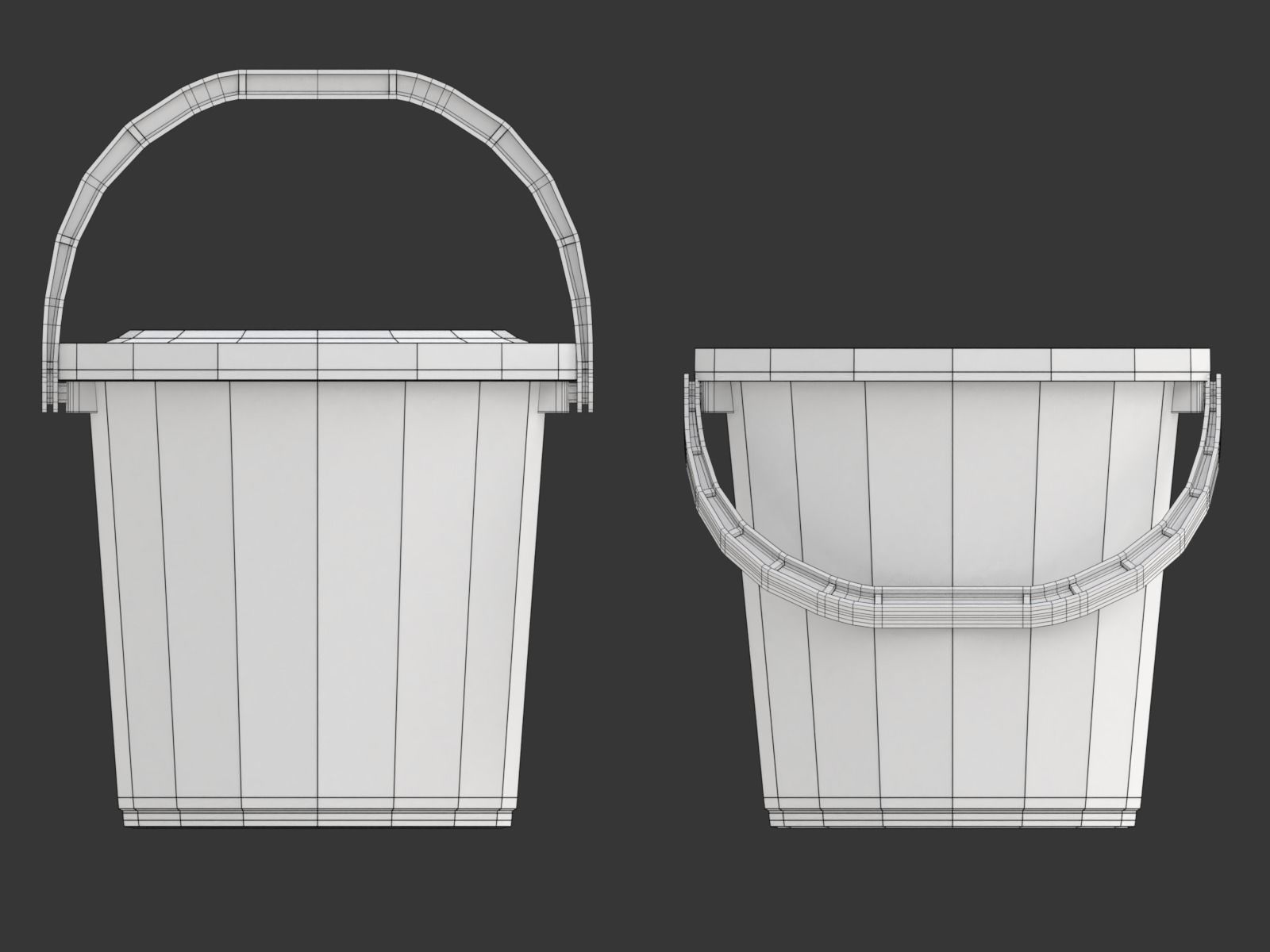 Plastic Bucket 3D model | CGTrader