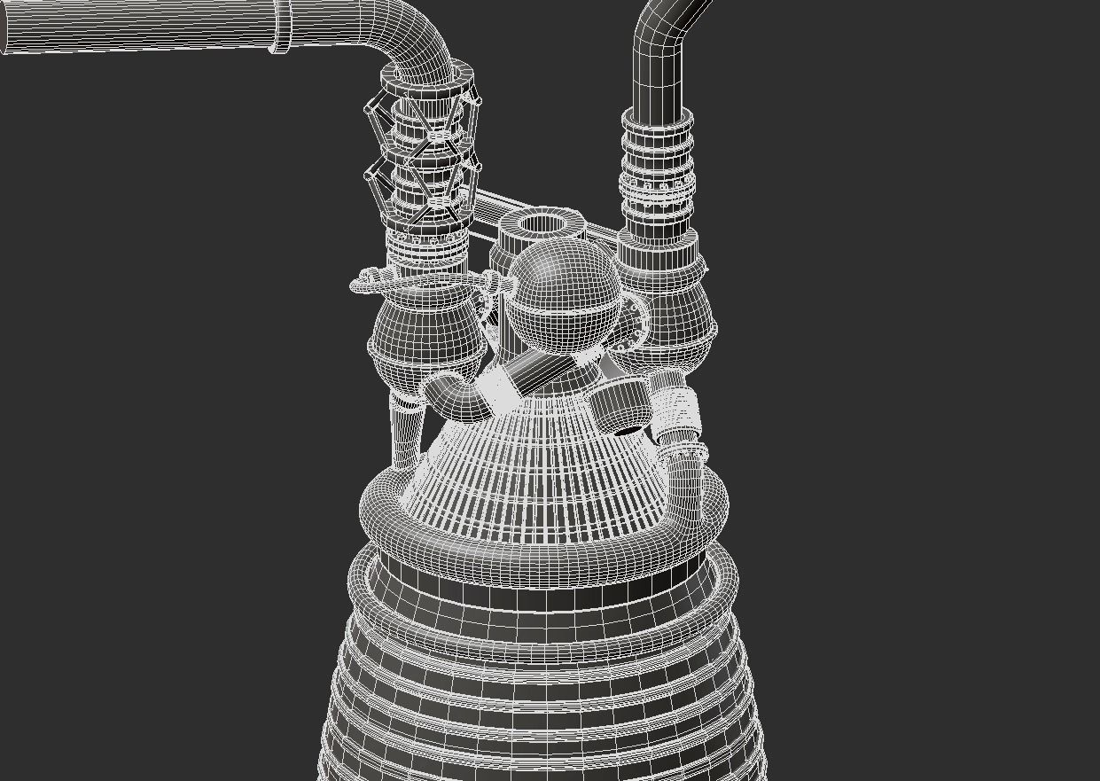 saturn-5 rocket 3D model | CGTrader