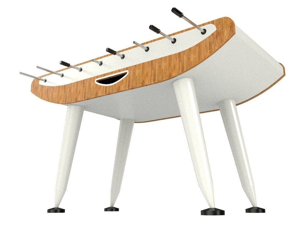 Foosball 3D model | CGTrader