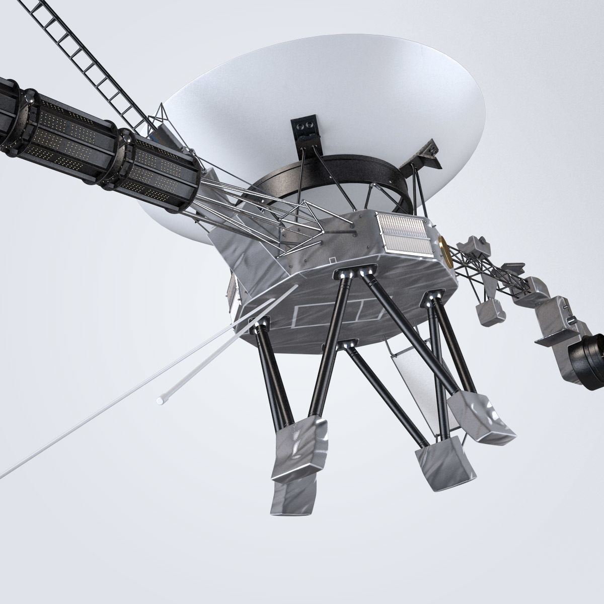 Voyager 1 3D model | CGTrader