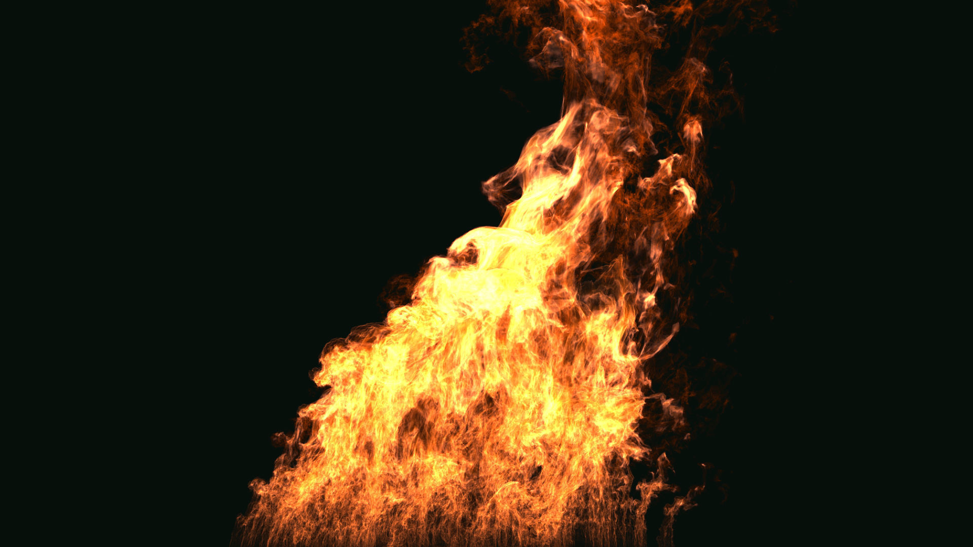 FumeFX Large Scale Fire 3D model animated | CGTrader