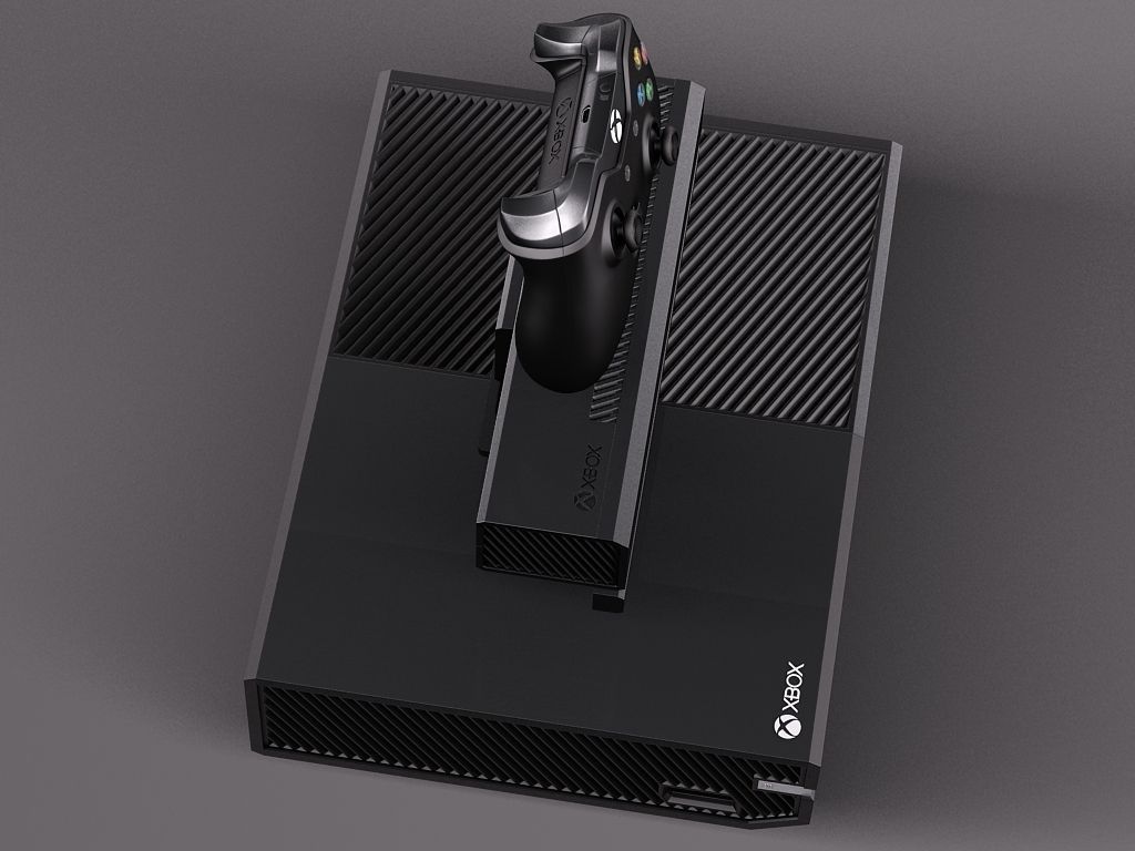 Xbox One Kinect 2015 3D Model MAX OBJ 3DS FBX C4D LWO LW LWS - CGTrader.com