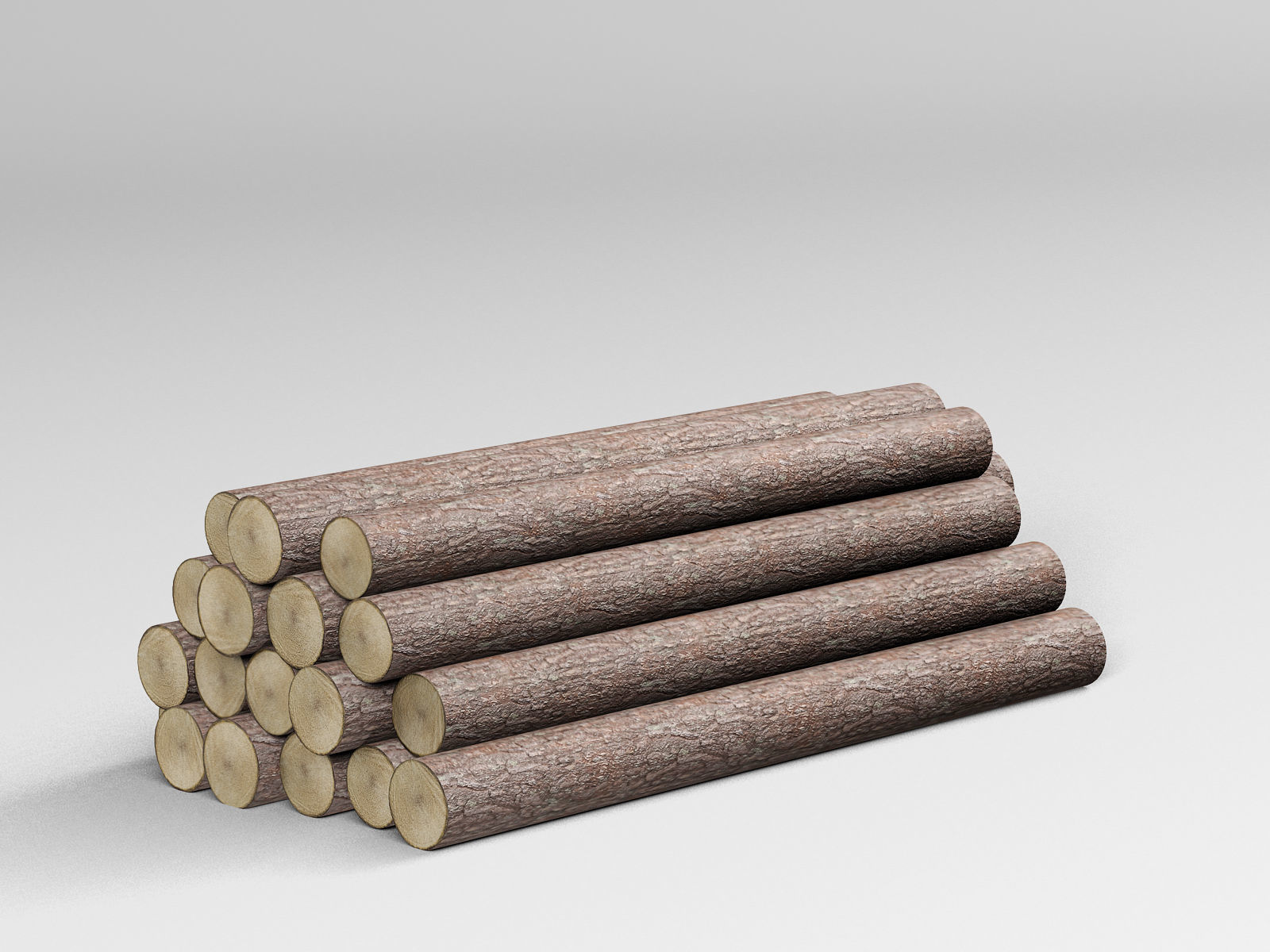 industrial Wooden Logs 3D model | CGTrader