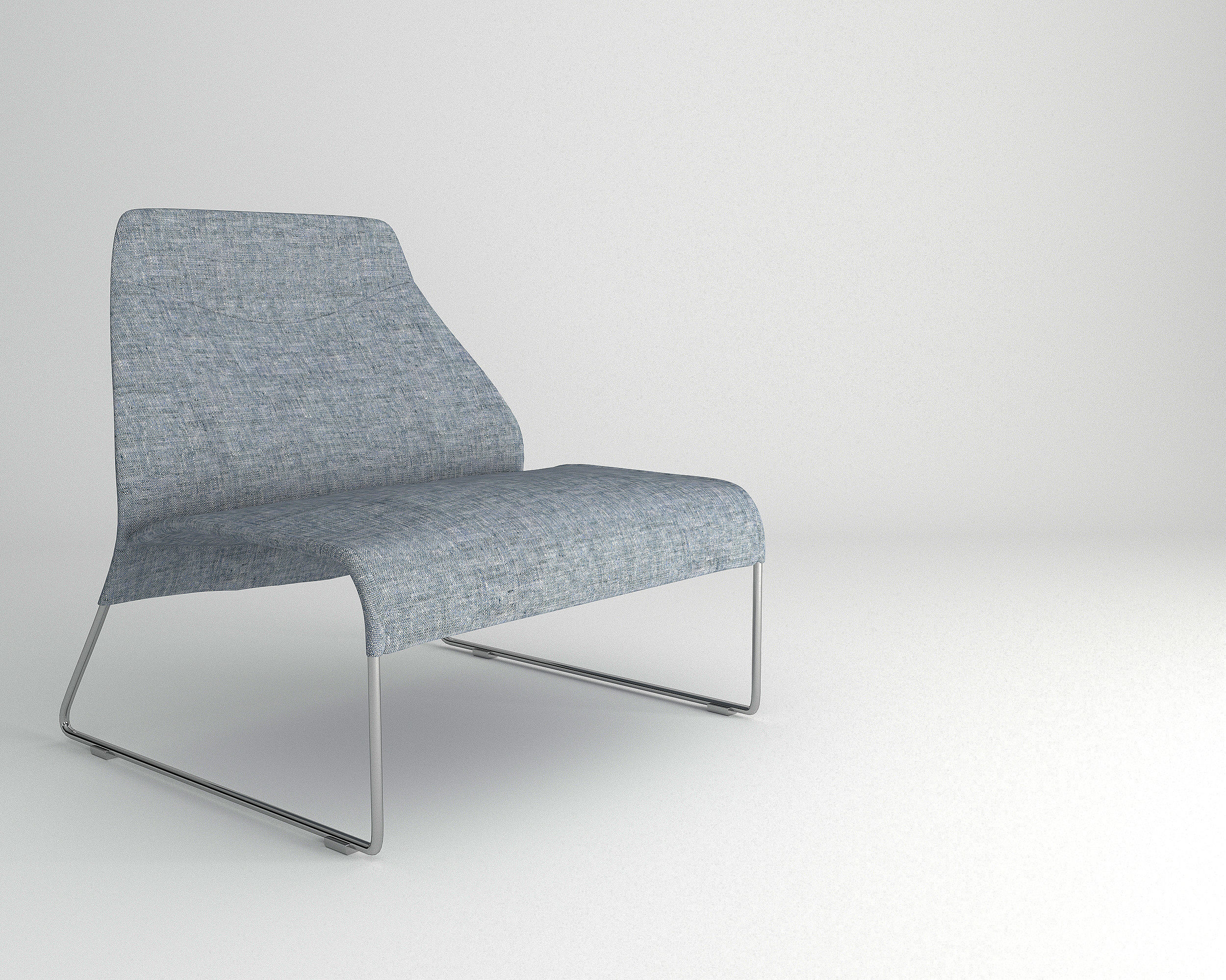 Lazy armchair 3D model | CGTrader
