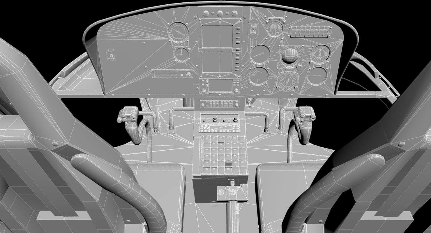 AS350 B3 Ecureuil 3D model animated | CGTrader