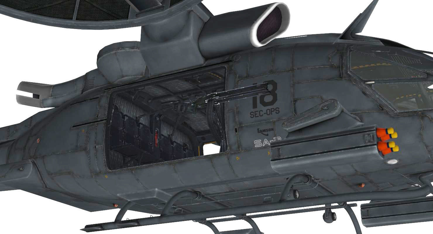 SA-2 Samson 3D model animated | CGTrader