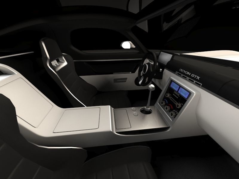 Devon GTX 3D model | CGTrader