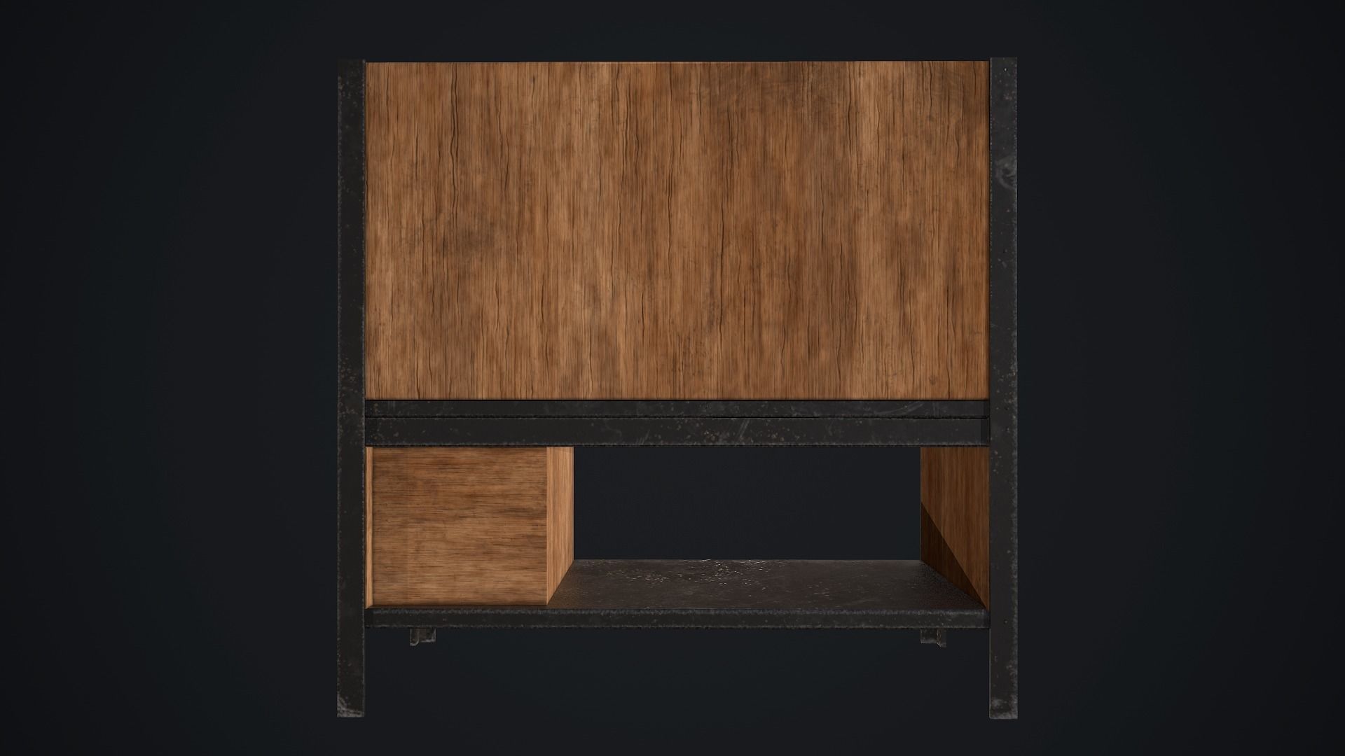 3D model Work Bench PBR Game Ready Low Poly VR / AR / low-poly | CGTrader