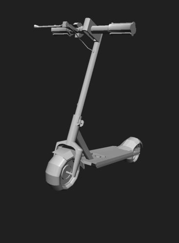 3D model Scooter electric VR / AR / low-poly | CGTrader