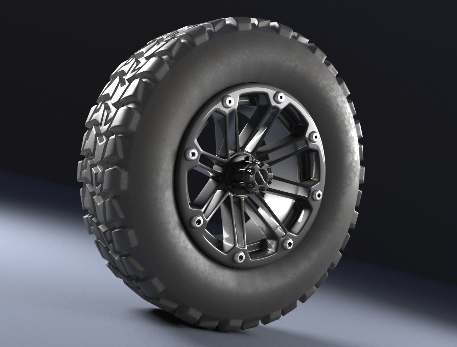 car wheel 3D model 3D model | CGTrader