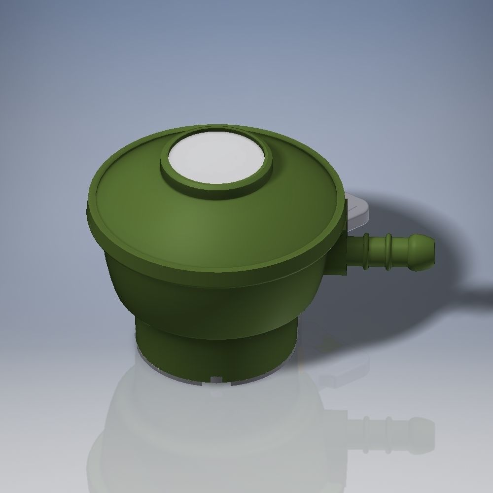 Regulator metal device with handle 3D model | CGTrader