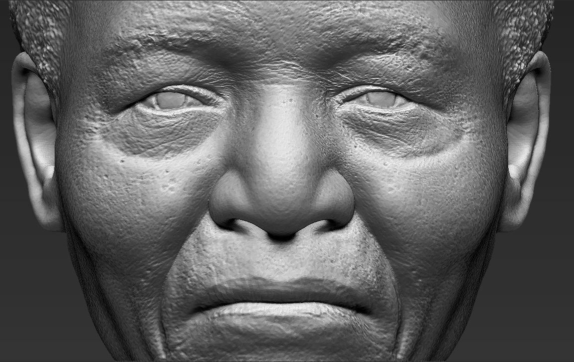 Nelson Mandela 3D model | CGTrader