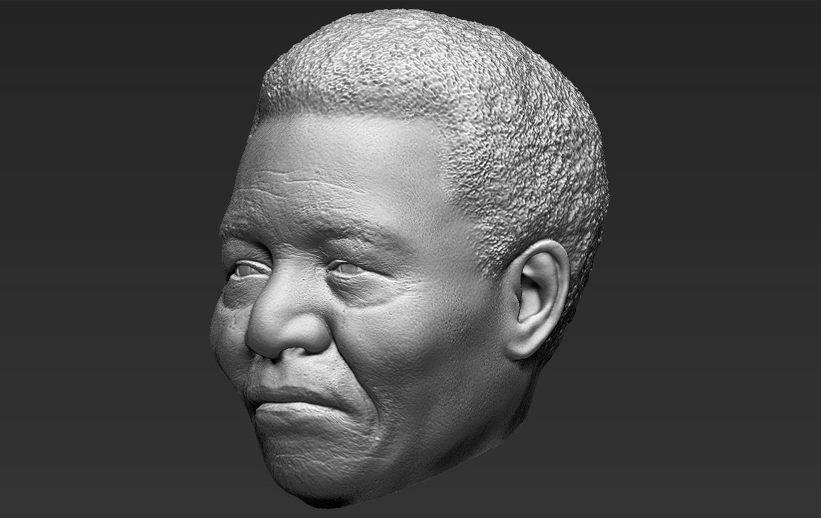 Nelson Mandela 3D model | CGTrader