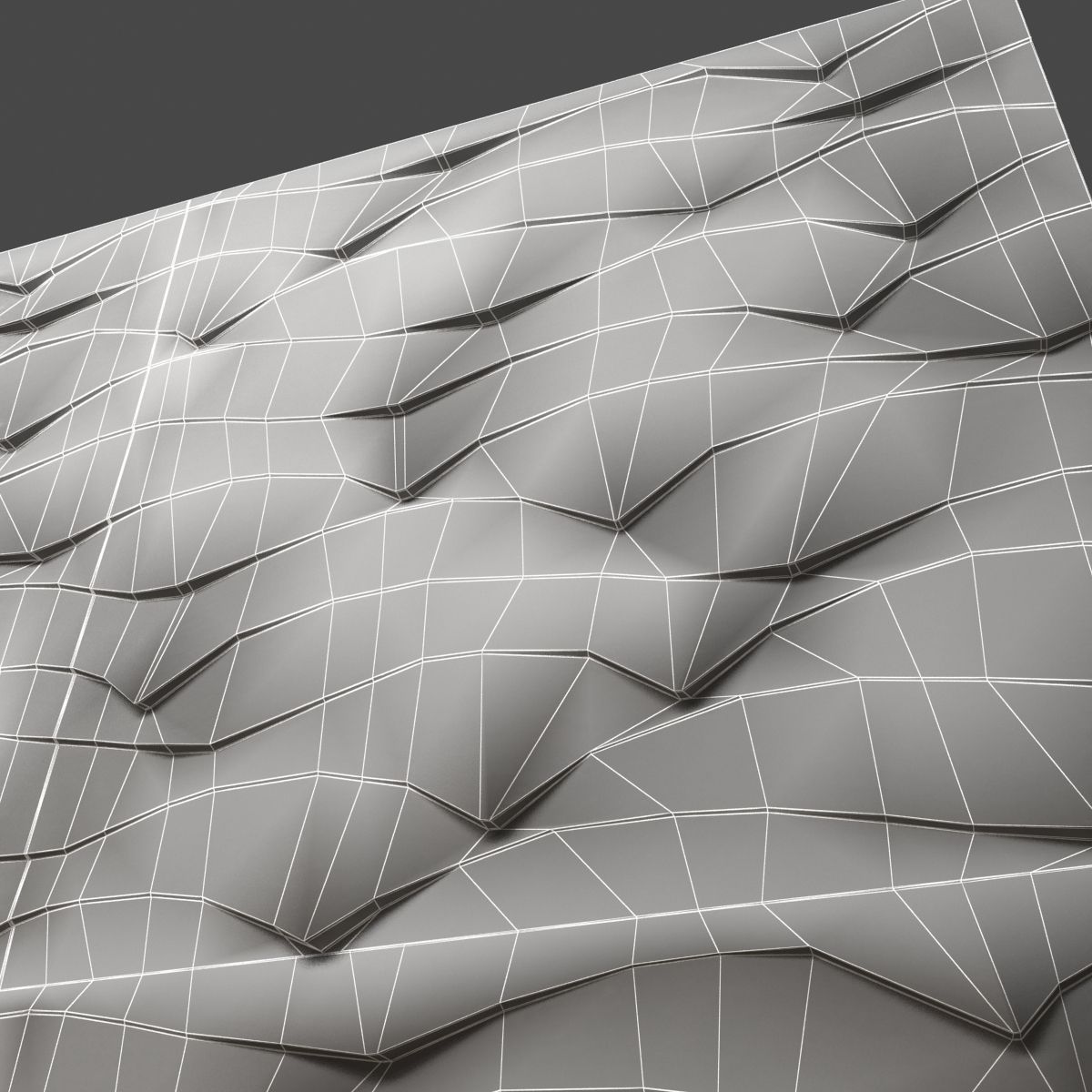 Lithos Design Doge 3D Wall Tiles 3D model | CGTrader