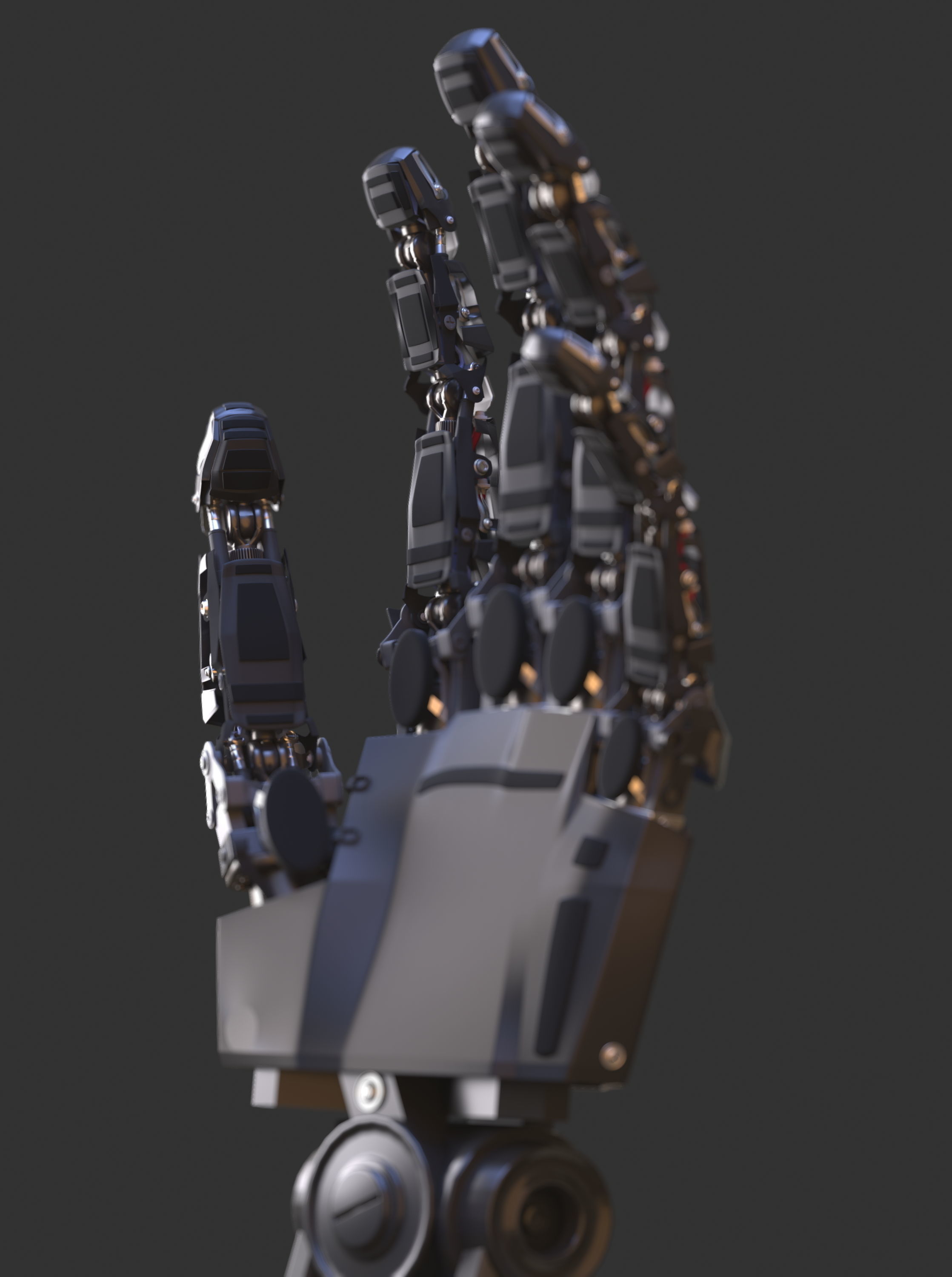 Robot Hand 3D model | CGTrader
