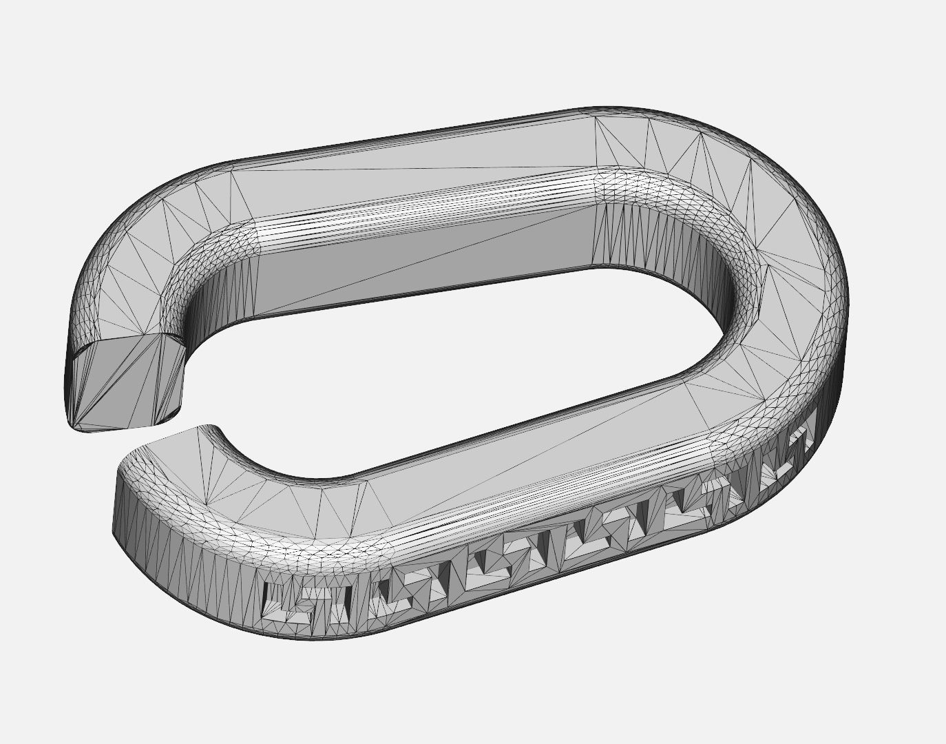 Chain link 142 3D model 3D printable | CGTrader