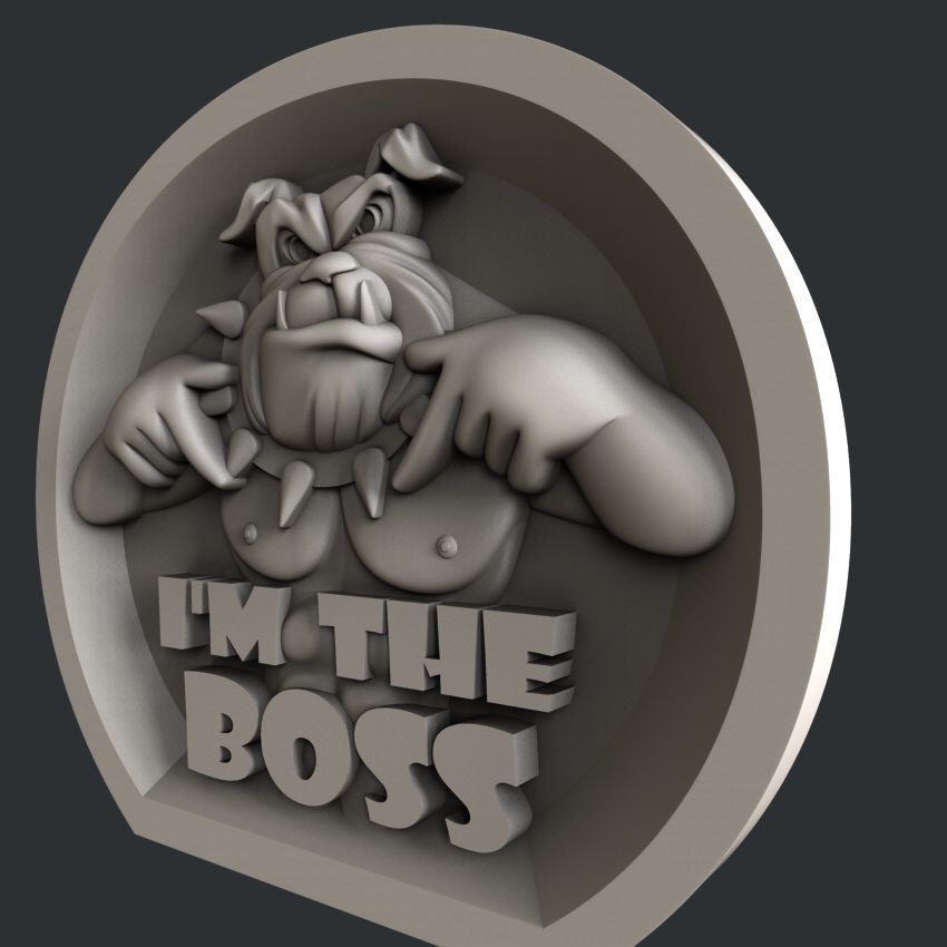 3d STL models for CNC or 3d printer Dog 3D model 3D printable | CGTrader