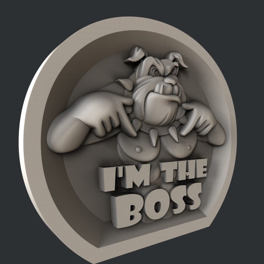 3d STL models for CNC or 3d printer Dog 3D model 3D printable | CGTrader