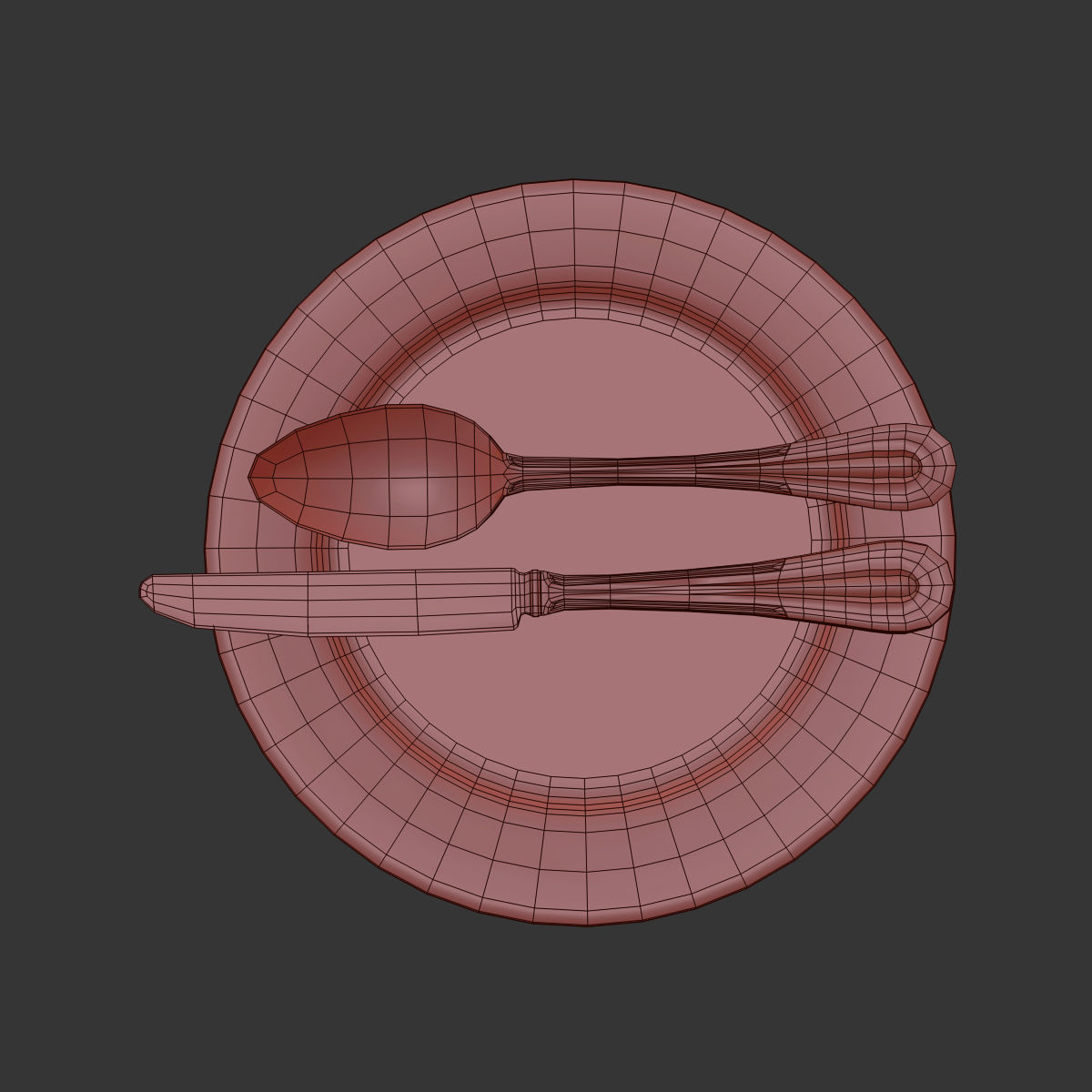 Plates Set 2 3D model | CGTrader