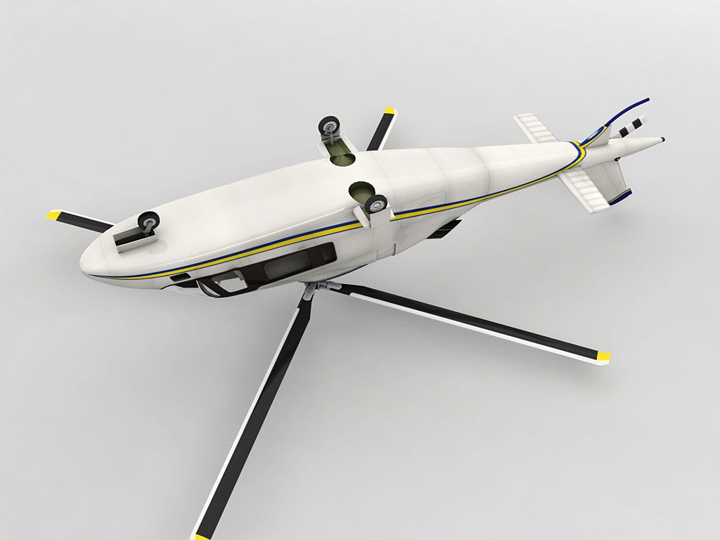 3D model Agusta 109 Helicopter VR / AR / low-poly | CGTrader