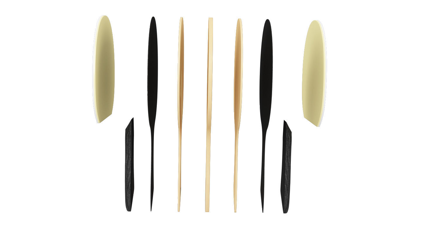 Racket for ping pong with case and exploded view 3D model | CGTrader