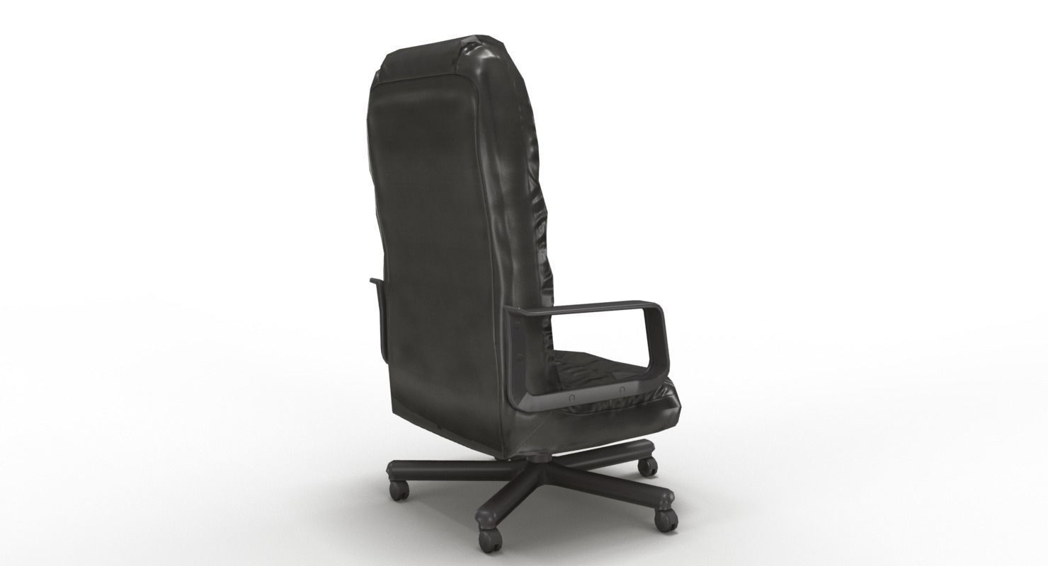 3D model Low Poly Office Chair VR / AR / low-poly | CGTrader