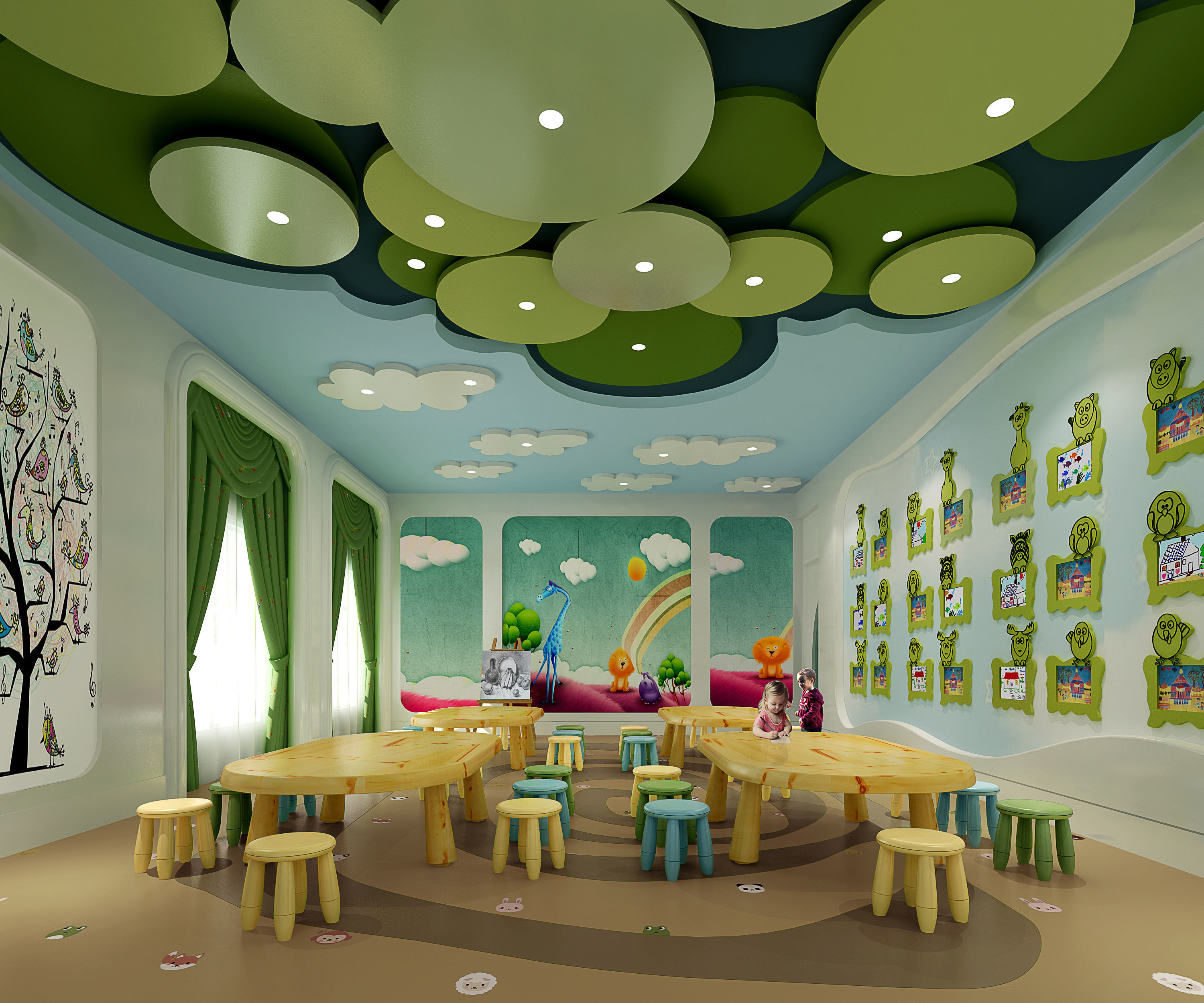 Activity center 3D model | CGTrader