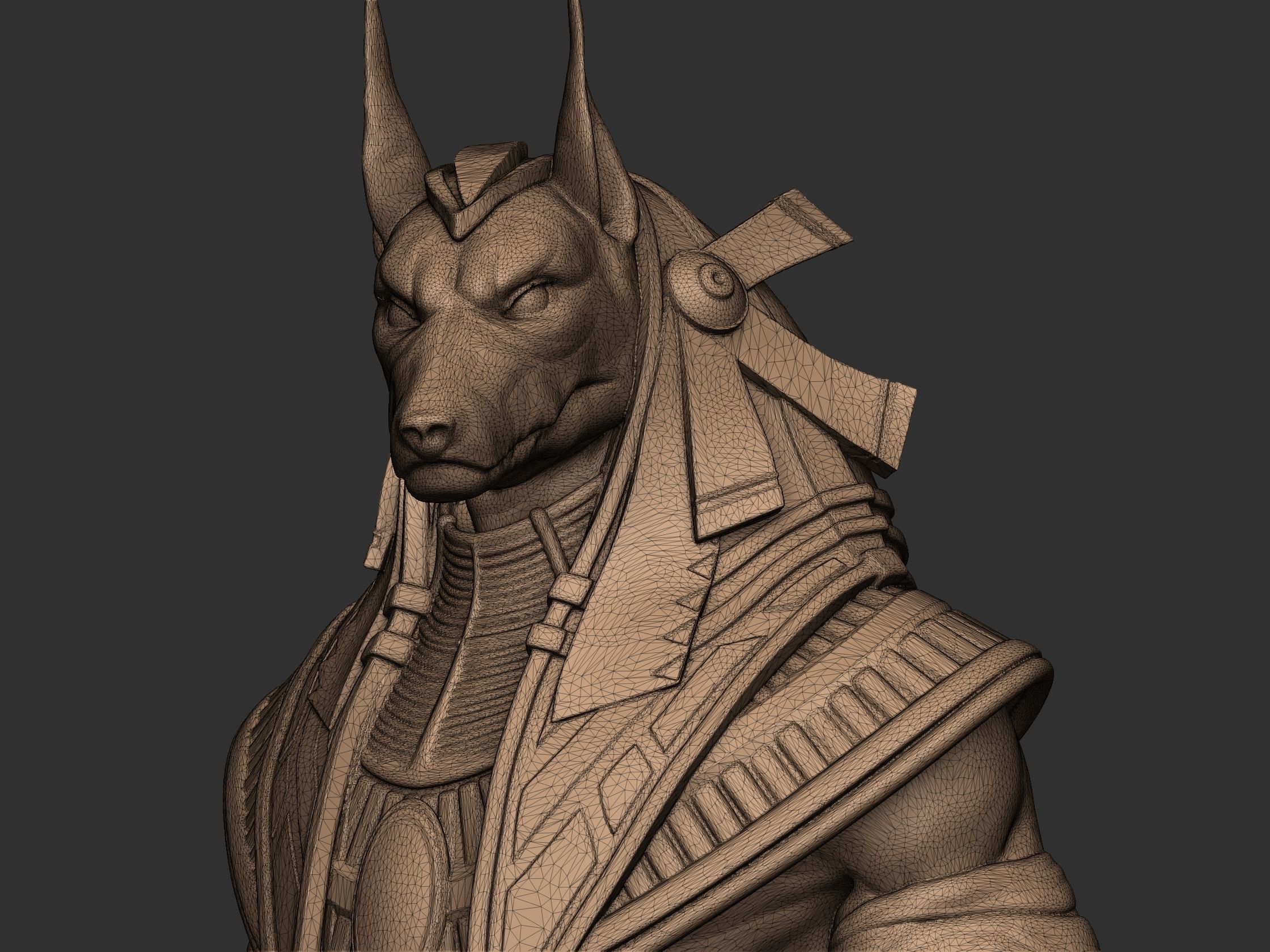 Anubis 3D Print Model 3D model 3D printable | CGTrader