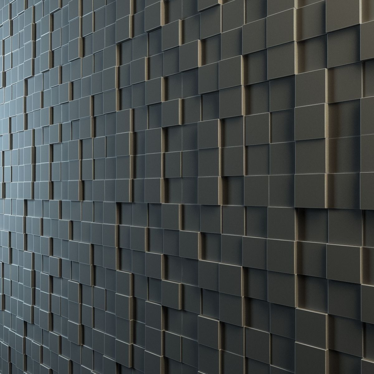 Teak Interior Cladding 3D Wall 3D model | CGTrader