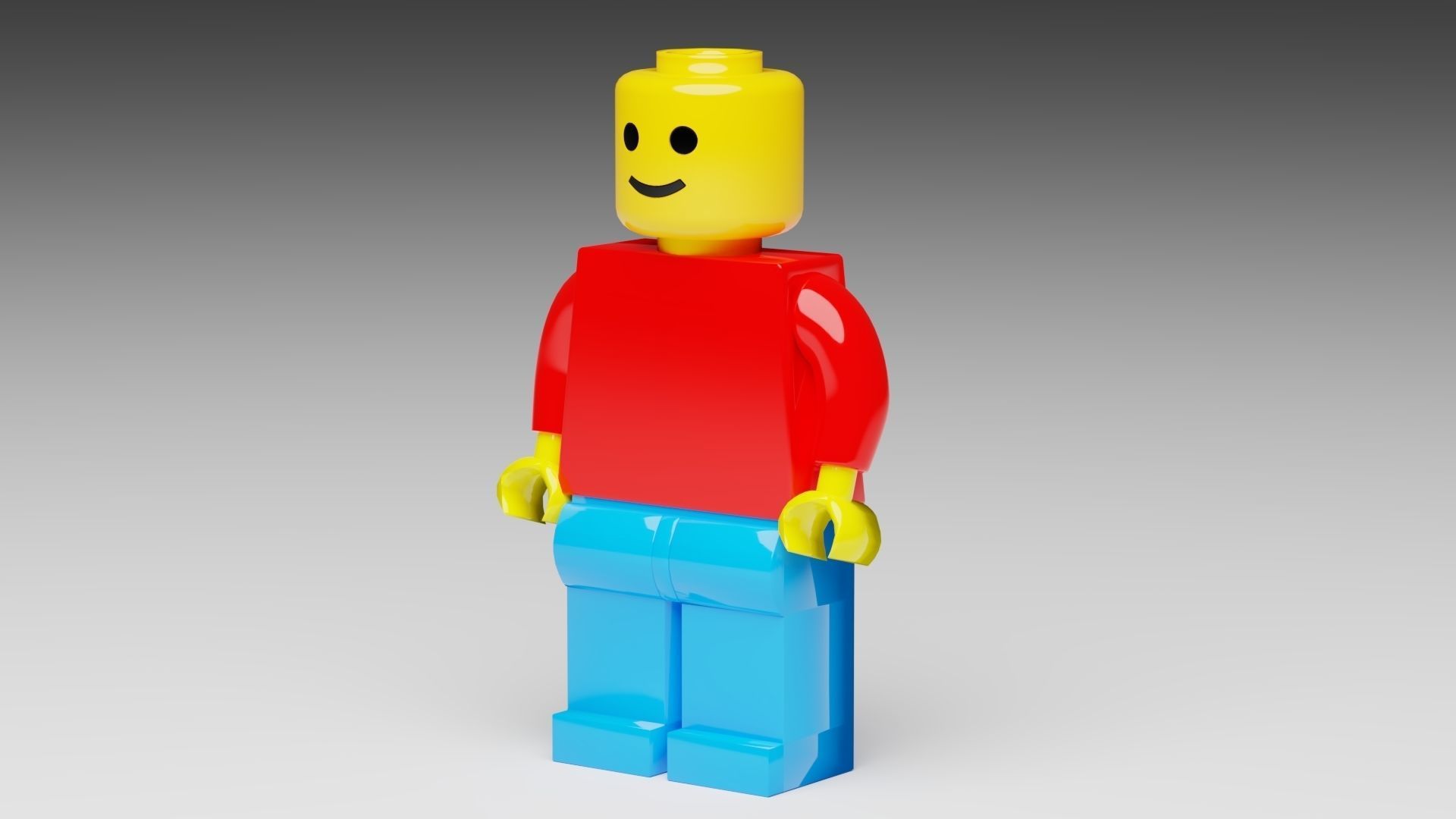 Lego man 3D model | CGTrader