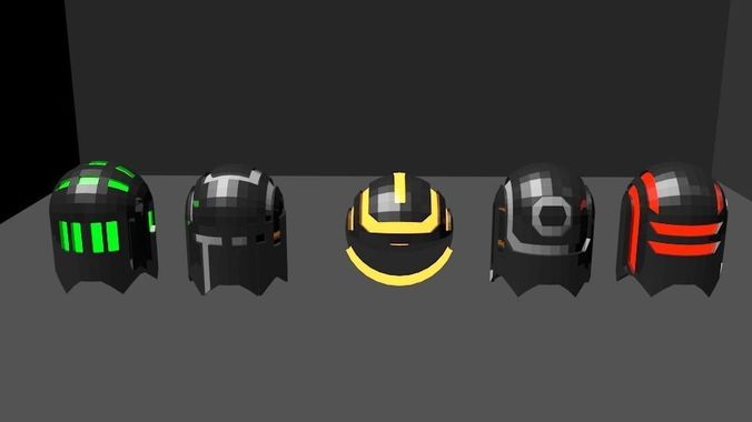 Futuristic pacman free 3D model | CGTrader