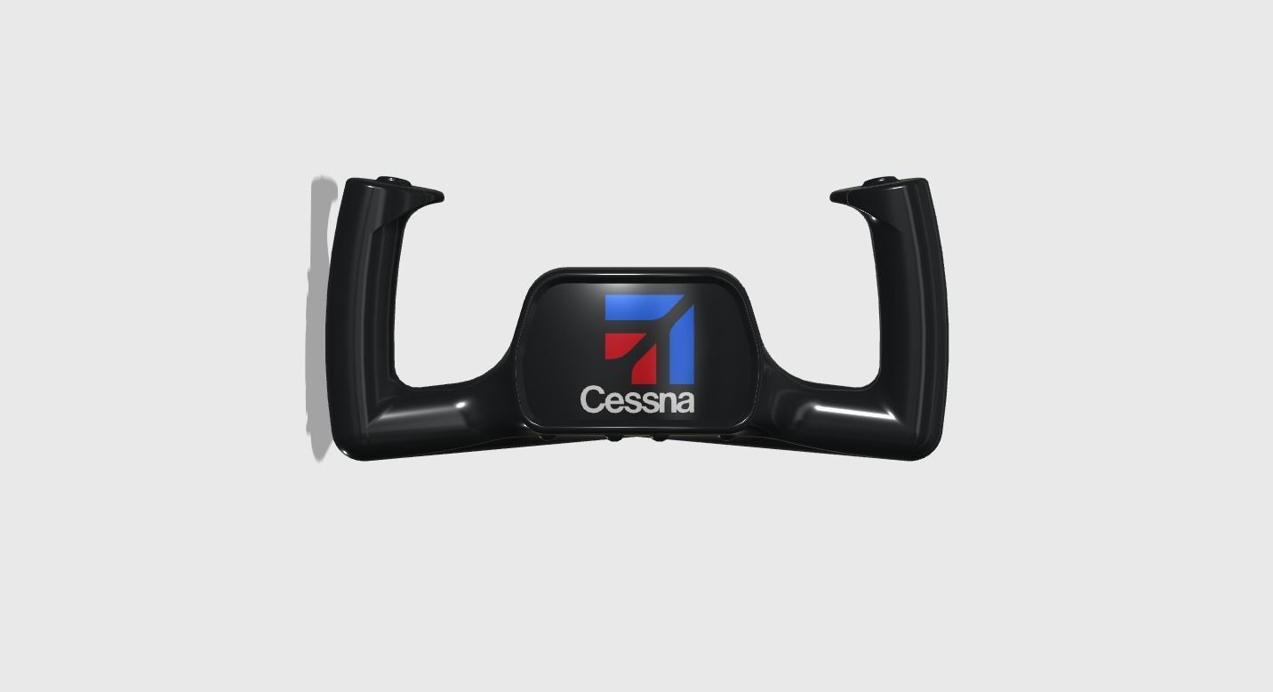 Cessna 152 Flight Simulator Yoke 3D model 3D printable | CGTrader