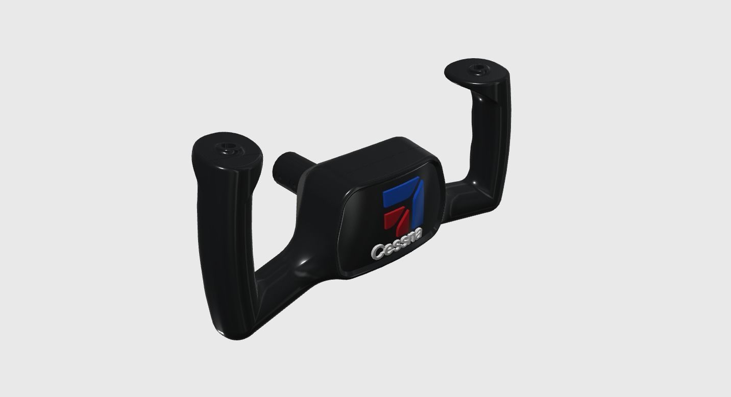 Cessna 152 Flight Simulator Yoke 3D printable model