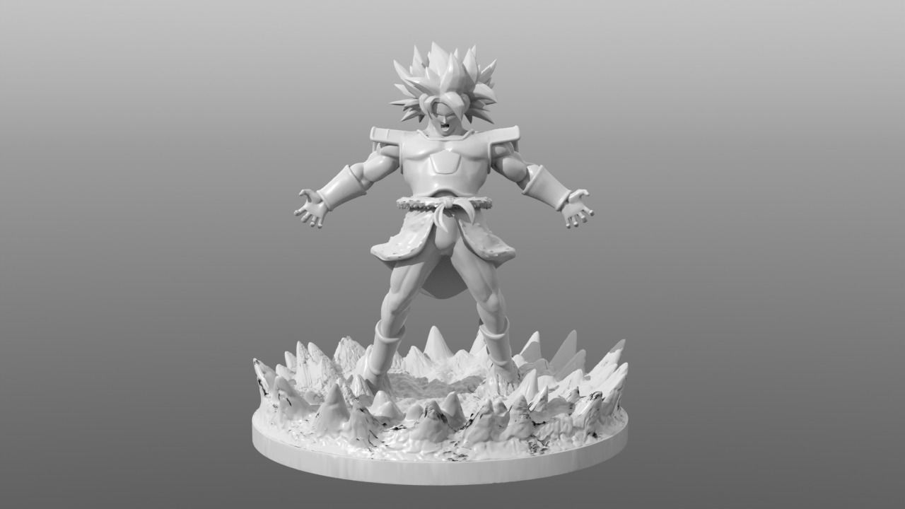 Broly DBS 3D model 3D printable | CGTrader