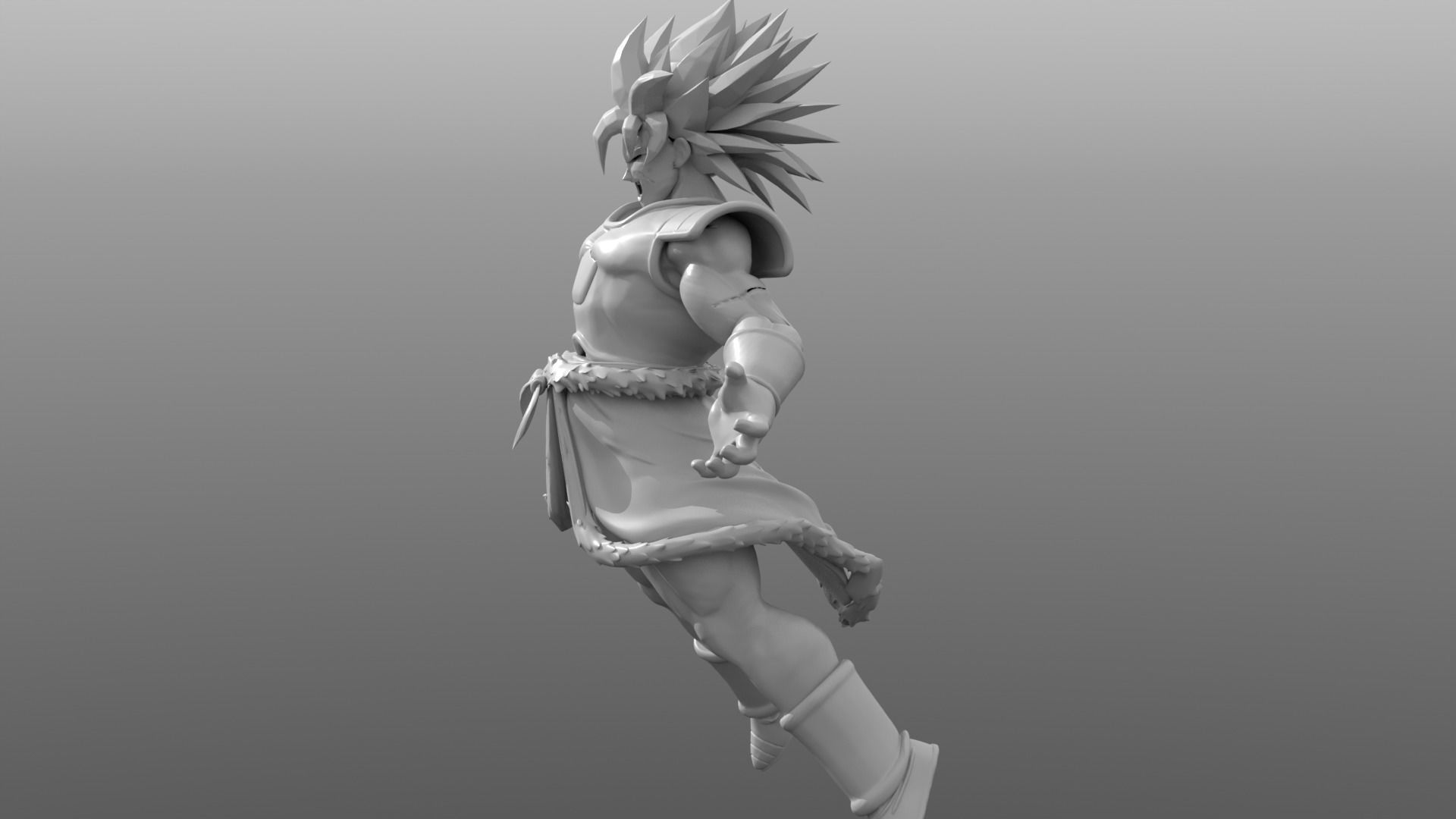 Broly DBS 3D model 3D printable | CGTrader