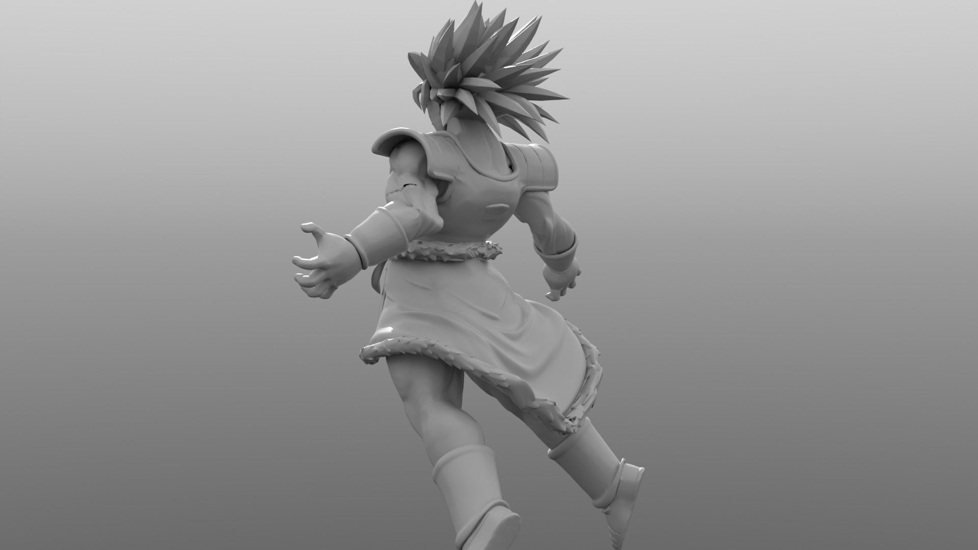 Broly DBS 3D model 3D printable | CGTrader