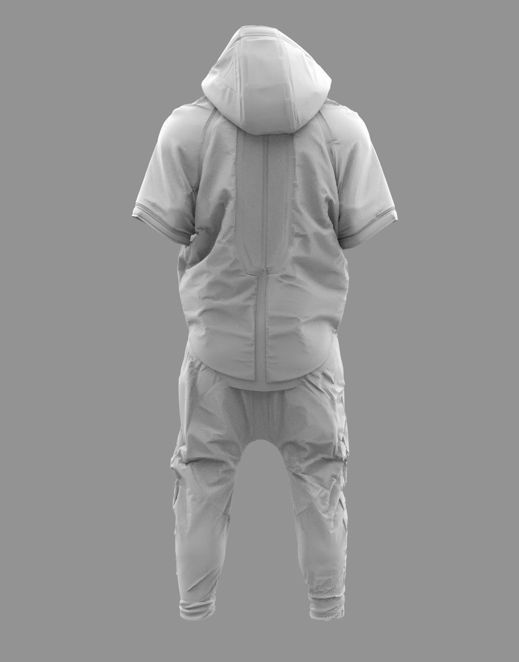 Cyberpunk Costume - Marvelous Designer 3D model | CGTrader