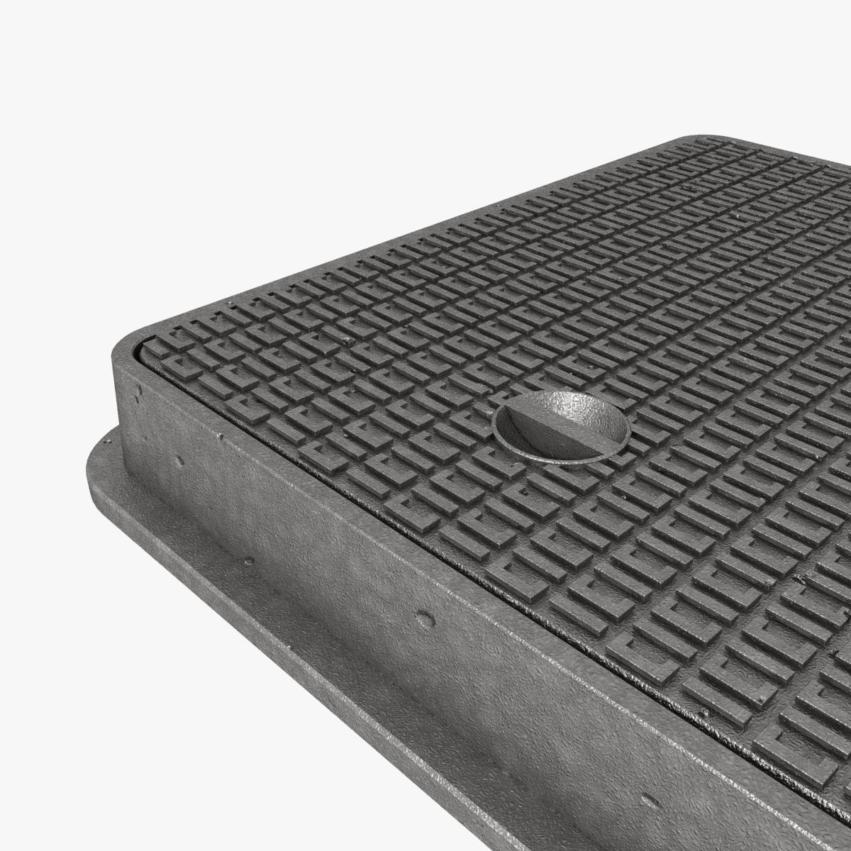 cast iron hatch 3 3D model | CGTrader